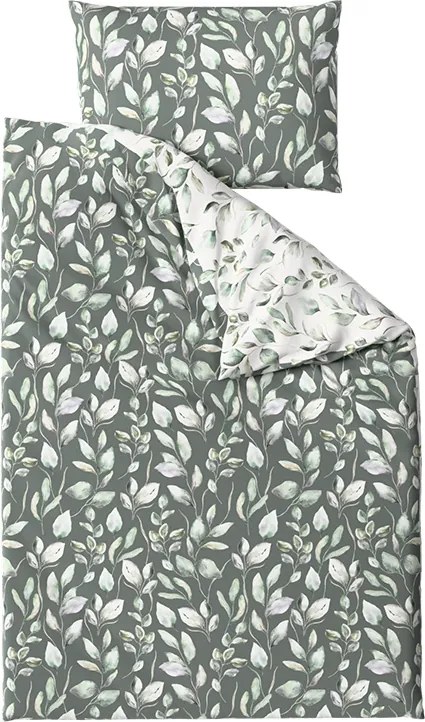 Povlečení z mikrovlákna DREAMFLOR zelené Rozměr povlečení: 70 x 90 cm | 140 x 220 cm