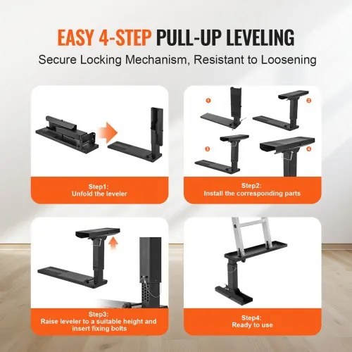Ladder Levler 59,4 D × 29–45,7 cm H skládací stabilizátor nosné plochy