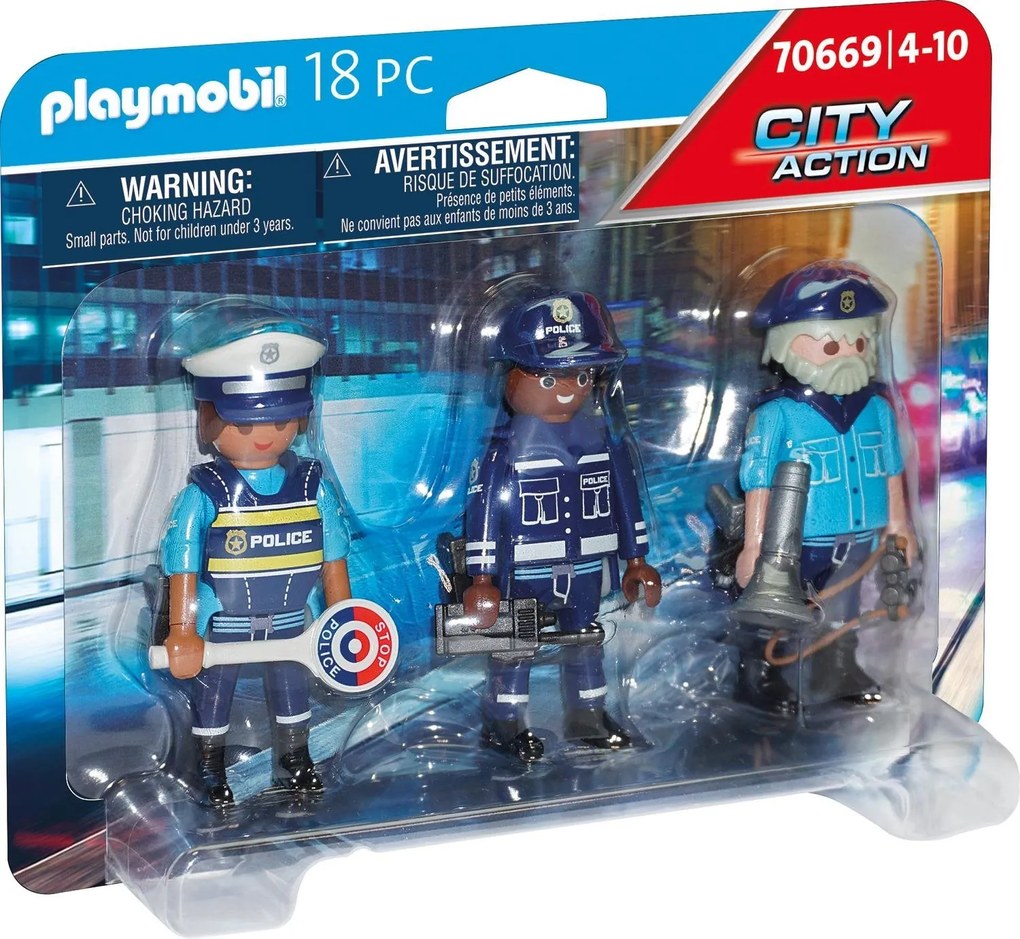 Figurky playmobil set figurek policie