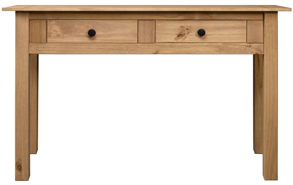 Konzolový stolek 110 x 40 x 72 cm masivní borovice řada Panama 282679