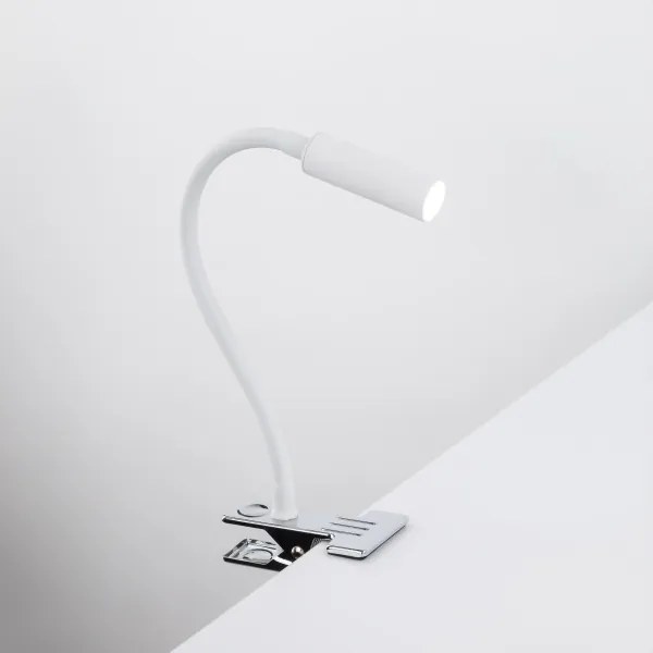 LED Lampa s klipem LAGOS 1xG9/3W/230V bílá
