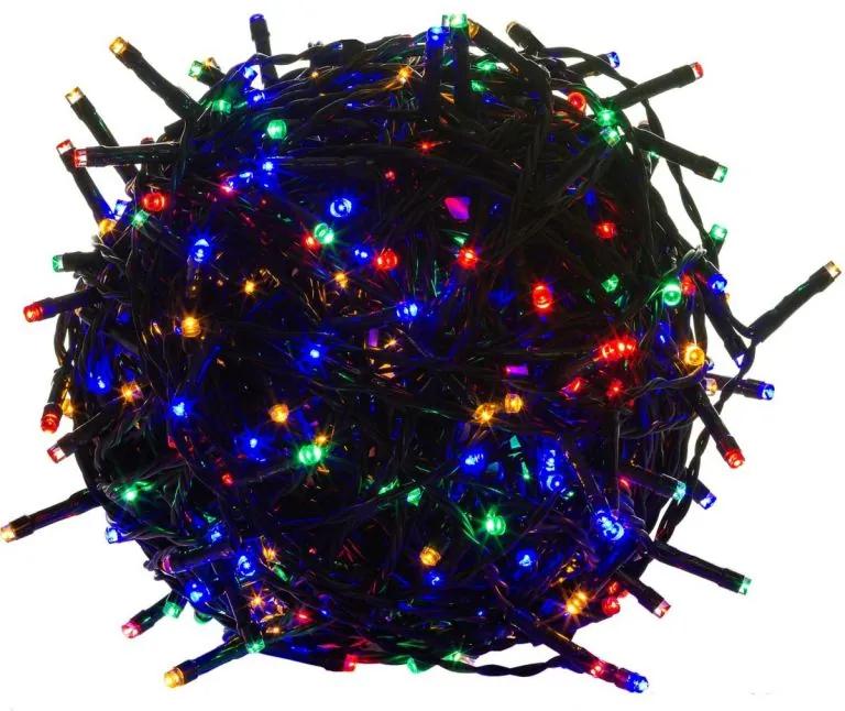Světelný řetěz na vánoční stromeček venkovní / vnitřní, 600 LED, 60 m