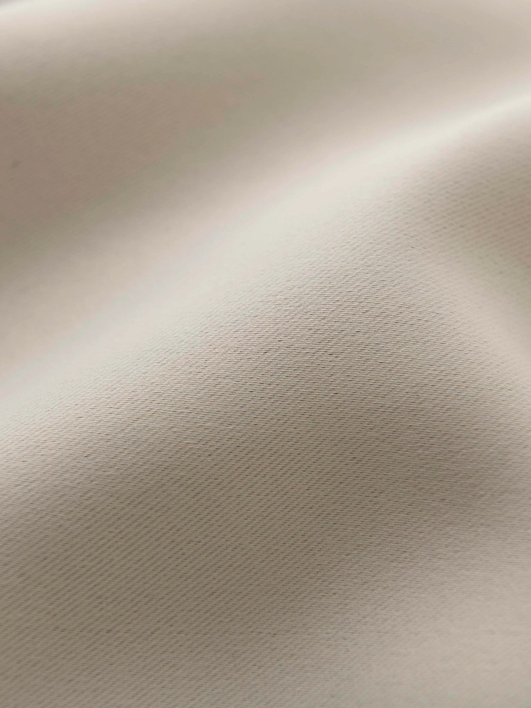 MK Lůžkoviny Blackout závěsy Elias přírodní – 140 × 180 cm (2 ks) - řasící stuha