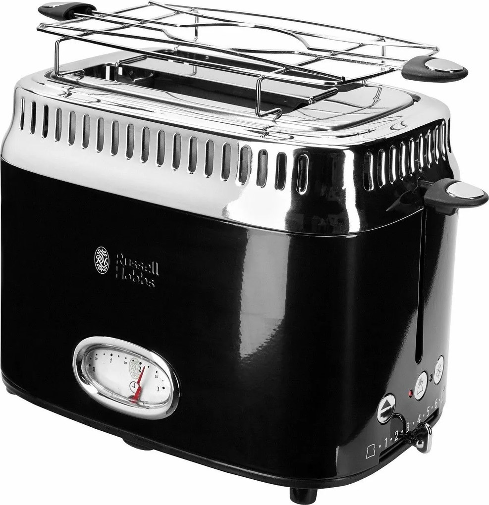 Russel Hobbs Russell Hobbs Retro Classic Noir topinkovač 21681-56