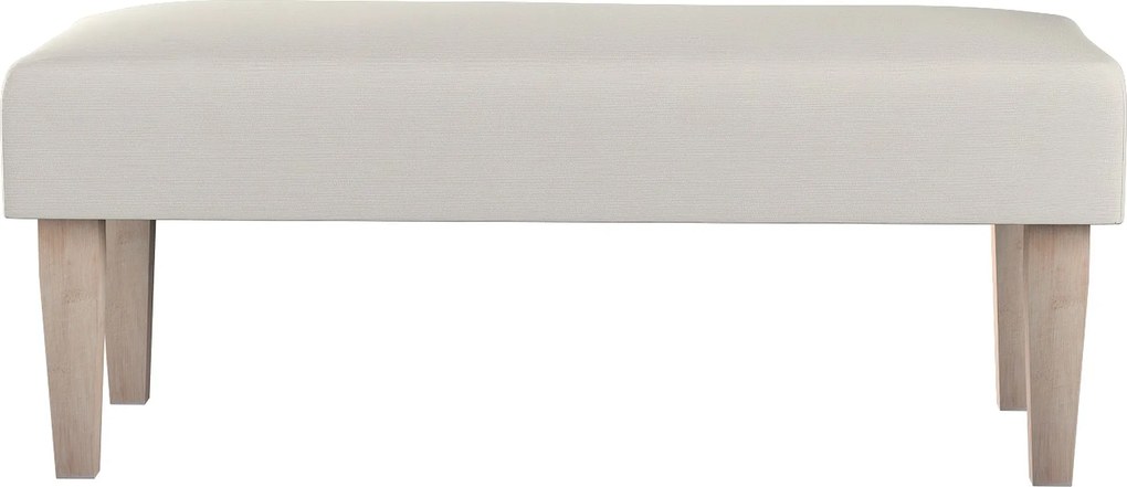 Dlouhá lavička 100x40cm barva šedá
