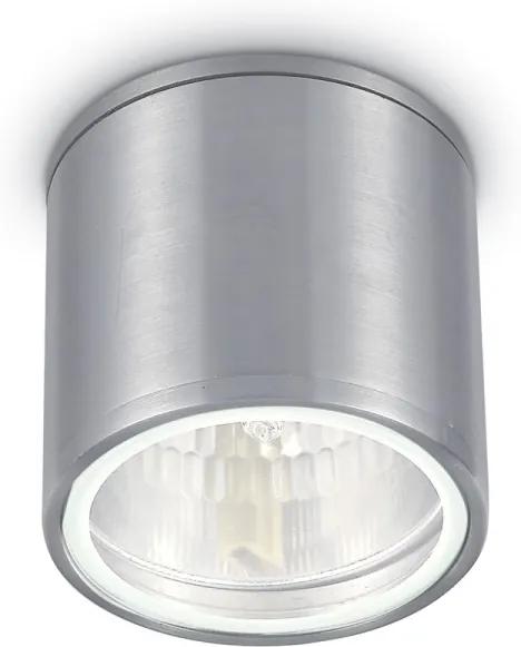 Venkovní stropní svítidlo Ideal Lux Gun PL1 alluminio 092324 stříbrná 11cm IP44