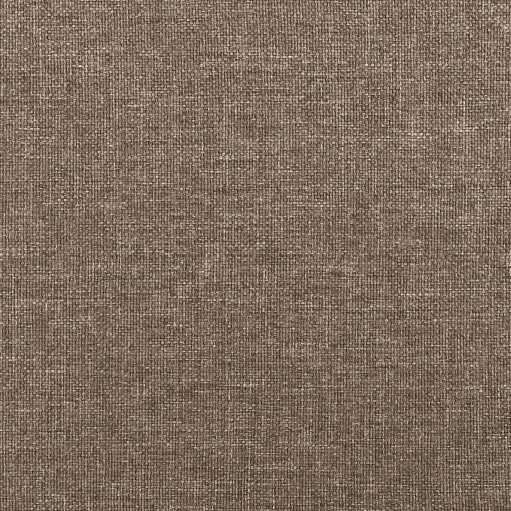 vidaXL Rám postel 90x190 cm textil [346684] Barva: Tmavě šedá