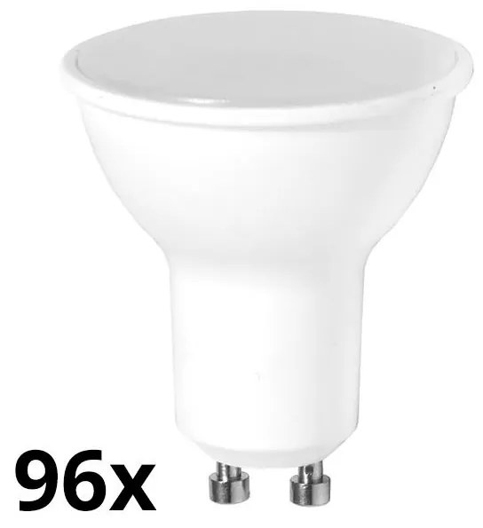 Výrobce po 1 ks | SADA 96x LED Žárovka GU10/7,5W/230V 4000K | P5380