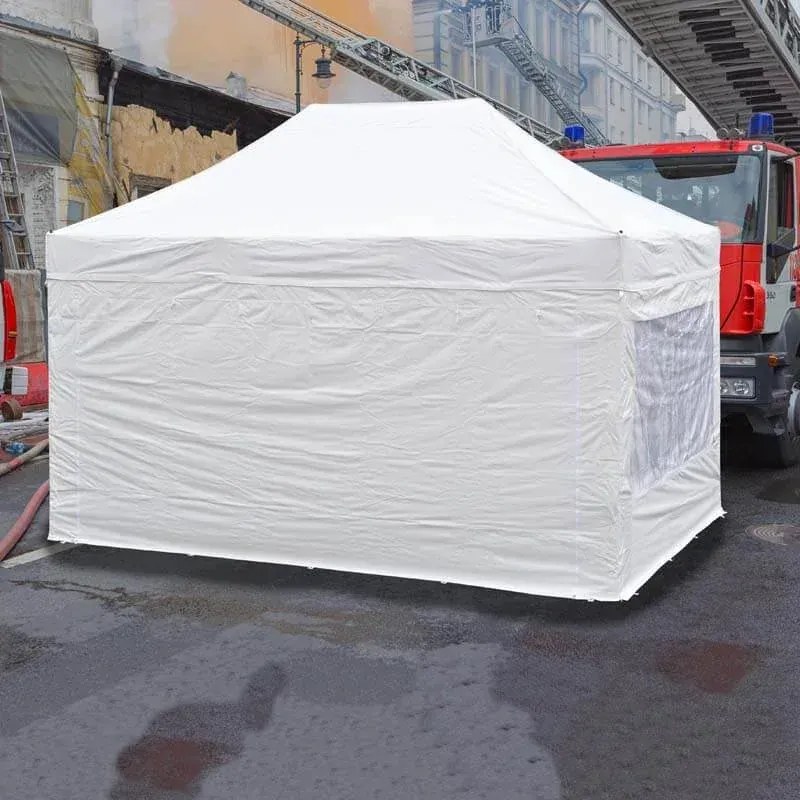 Nůžkový párty stan RedX® PROFI PLUS 3x4,5 m (Celohliníkový profesionální nůžkový párty stan 3x4,5 m v odlehčené verzi - dostupný v 13 barvách a)