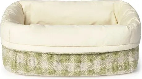 Světle zelený látkový dětský koš na hračky 30x20x20 cm Swan Matcha – Lorena Canals