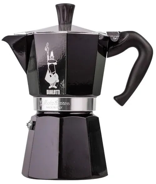 Bialetti Moka Express 3 šálky - černá moka konvice