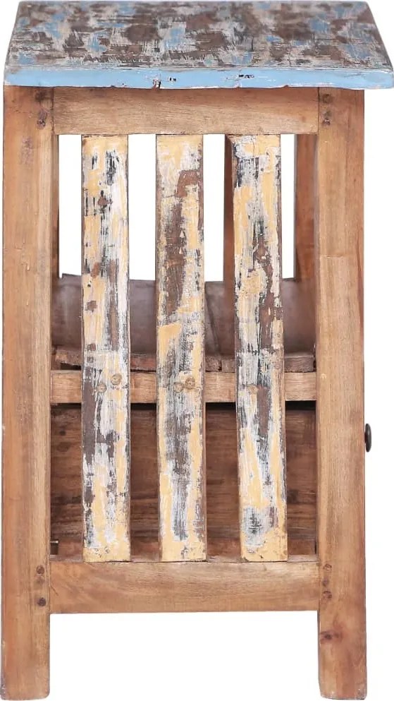 vidaXL Noční stolek 41 x 30 x 50 cm masivní recyklované dřevo [283926]