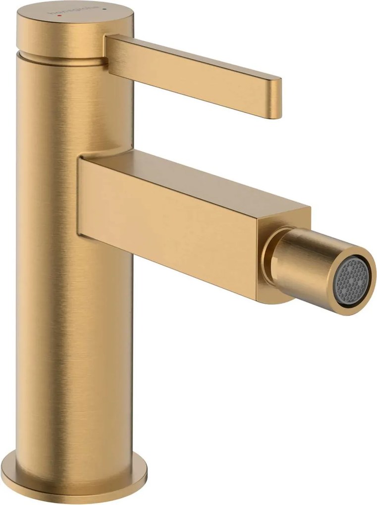 Hansgrohe Finoris - Bidetová baterie s výpustí Push-Open, kartáčovaný bronz 76200140
