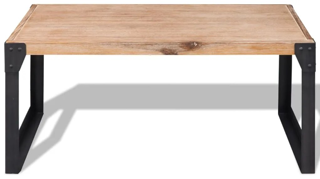 Konferenční stolek, masivní akáciové dřevo 100x60x45 cm - Default Title