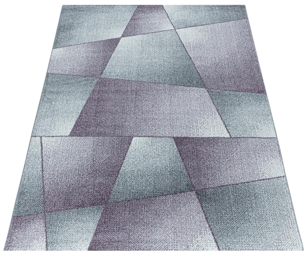 Ayyildiz Kusový koberec RIO 4603, Lila Rozměr koberce: 80 x 250 cm
