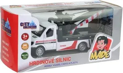 MaDe 10846 - Auto odtahovka, pull back, 10,5 cm