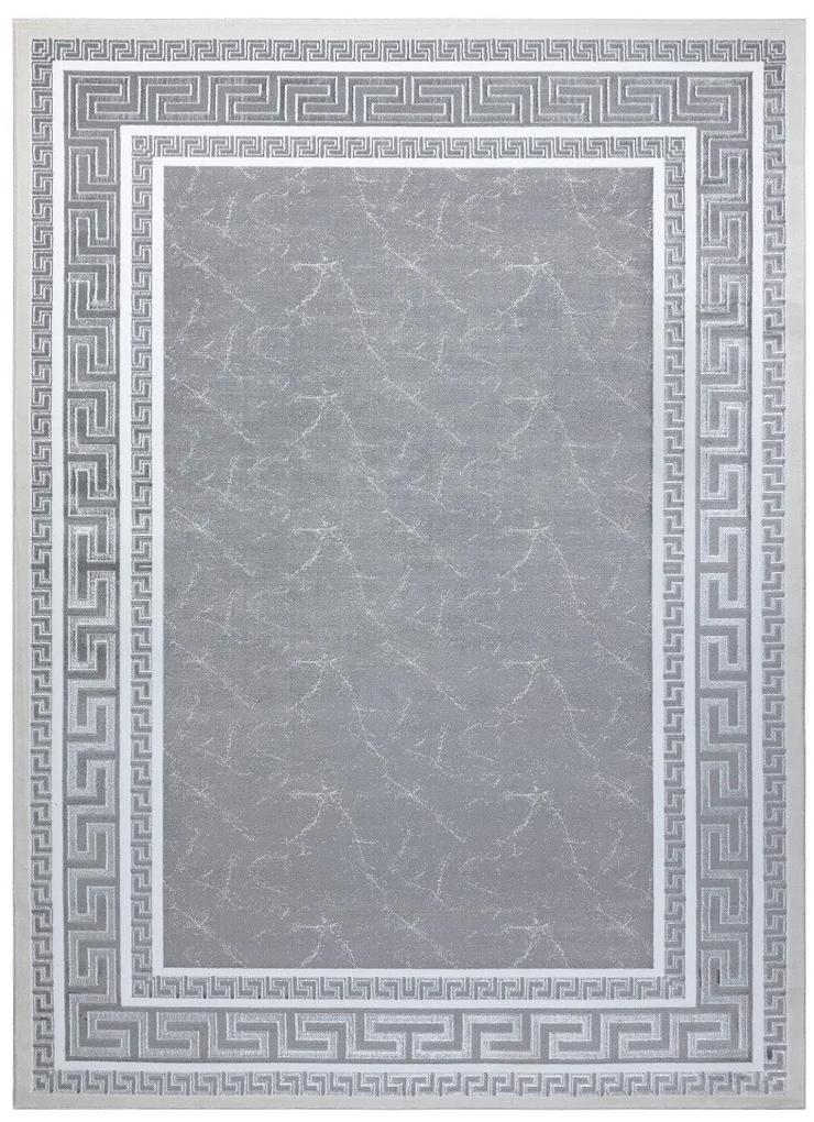 Dywany Łuszczów Kusový koberec Gloss 2813 27 greek grey Rozměry koberců: 160x220