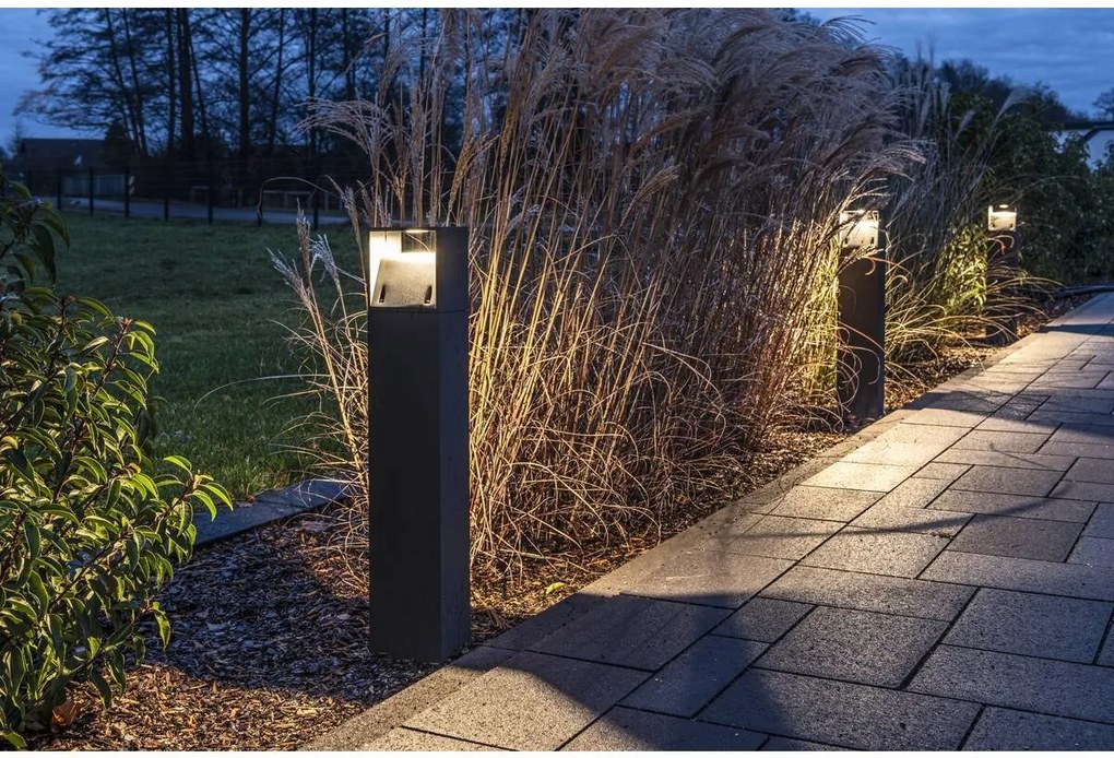 LA 232125 Venkovní svítidlo LOGS 70 stojanová antracit 230V/480mA LED 8W I - BIG WHITE (SLV)