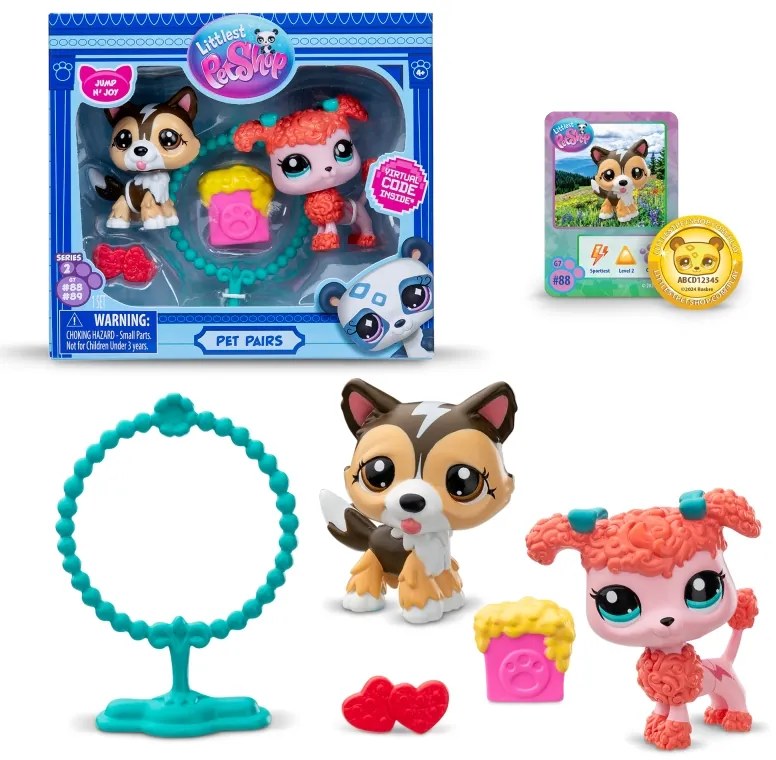 Littlest Pet Shop 2 figurky - 4 druhy