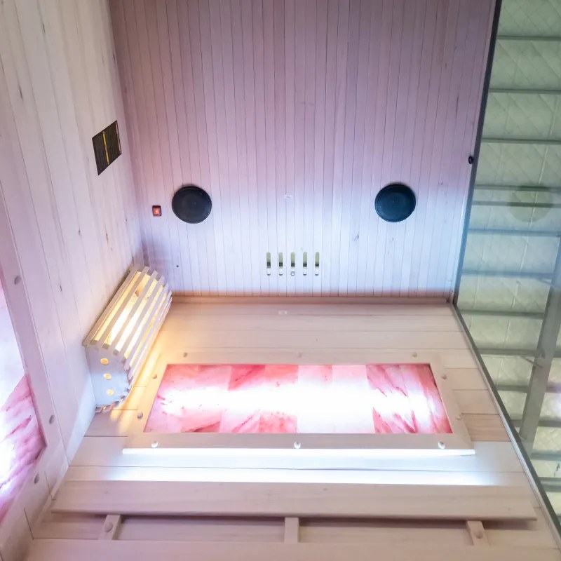 BPS-koupelny Finská sauna Relax HYD-4781 120x120, 2 osoby