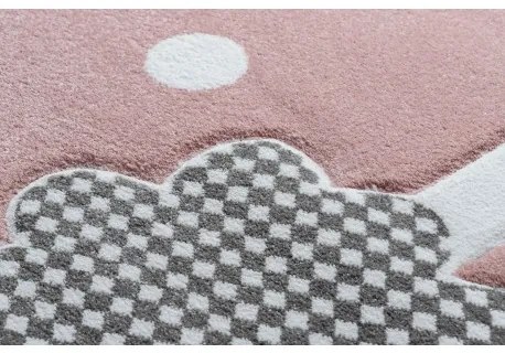 koberec PETIT DOLLY OVEČKA, růžový velikost 140x190 cm | krásné koberce cz