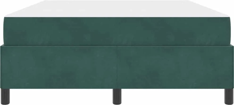 Rám postele Tmavě zelená 140 x 200 cm textil 3399069