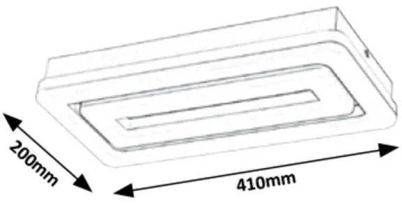 Rabalux 5648 - LED Stropní svítidlo ALANA LED/40W/230V bílá