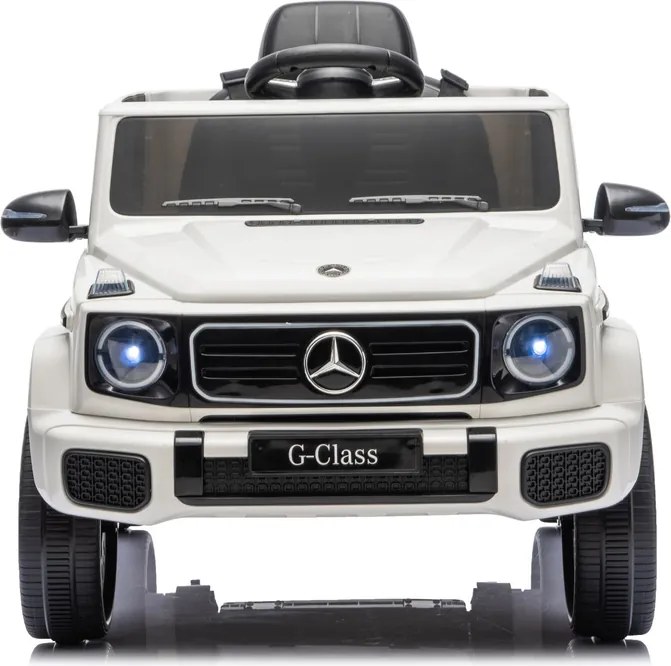 LEAN CARS Akumulátorové vozidlo Mercedes G 4x4 24 V 2580, bílé