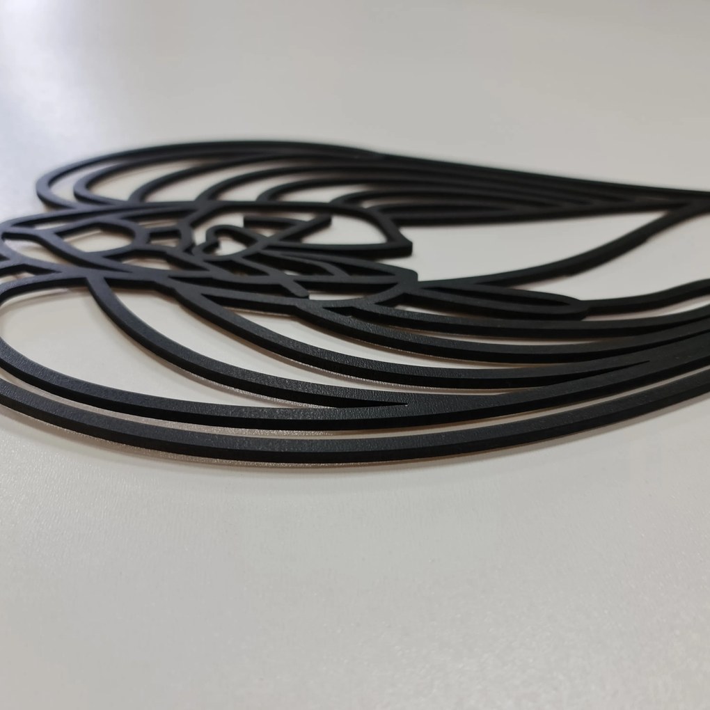 dřevo života Dřevěný obraz Anděla Zvolte rozměr (cm): 40x80, Zvolte barvu dekoru: Dub Sonoma