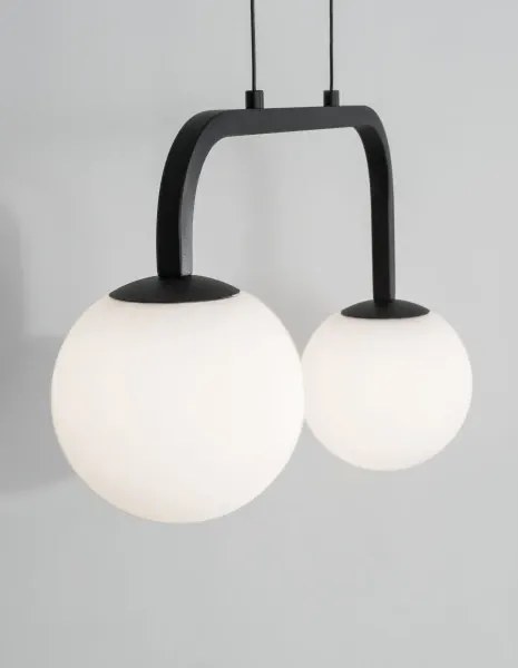 Retro lustr Joline 35 černé