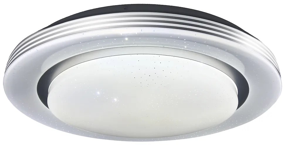 Stropní LED svítidlo Kelly, 1x LED 48w, 3000-6000k, b/s, s ovladačem