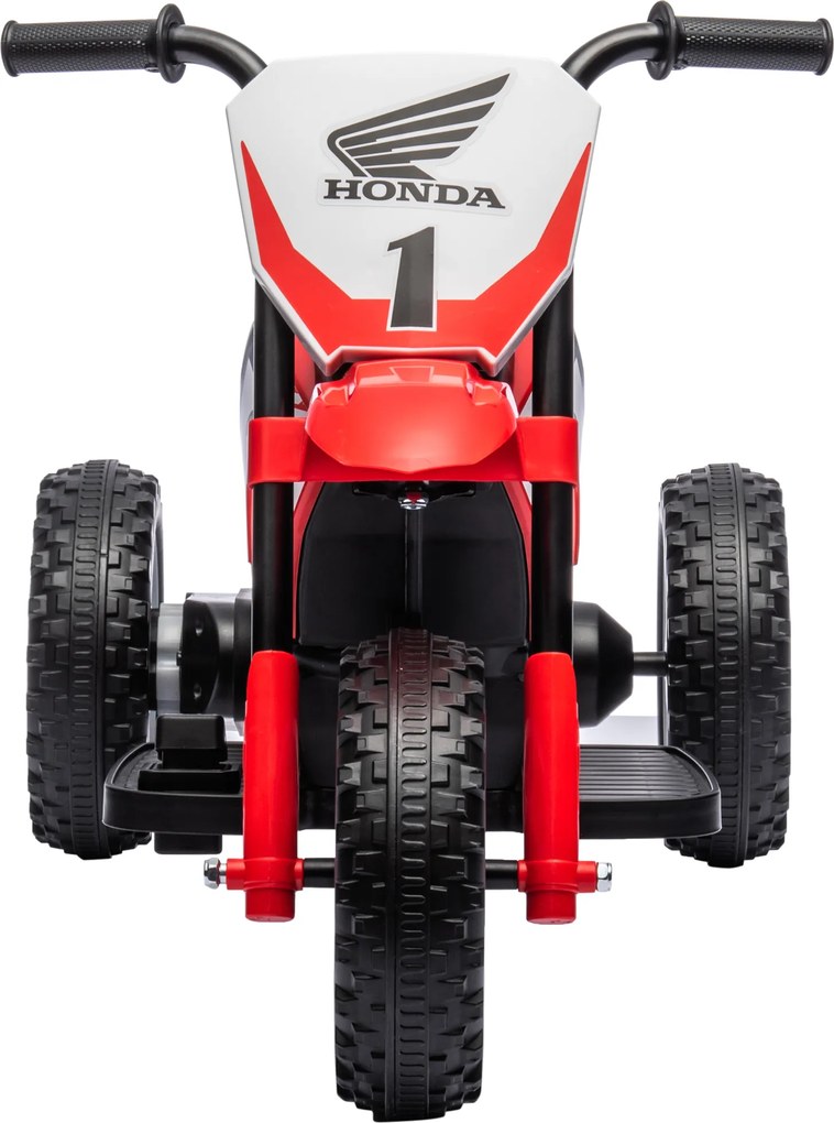 HOMCOM Elektrická Motorka pro Děti s Klaksonem a Startovací Hudbou pro Děti ve Věku 1,5-3 Let