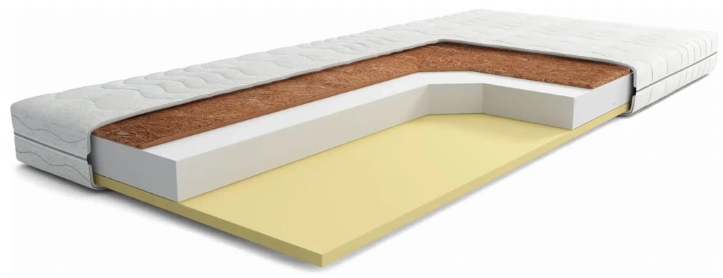 Legno Pružinová matrace Sam 11 cm s kokosem termoelastická středně tvrdá Rozměr (cm): 90x180