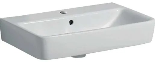 Geberit Selnova Compact umyvadlo selnova 60x37 cm otvor pro baterii uprostřed 501.511.00.7