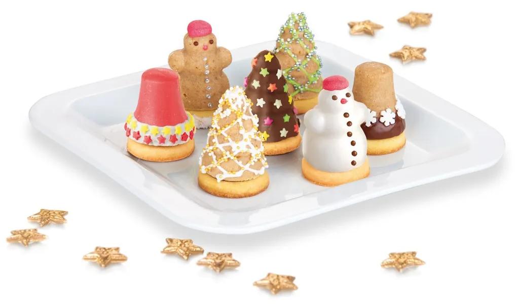 Formičky na plněné cukroví DELÍCIA, 3 vánoční tvary