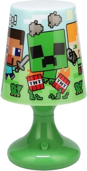 Stolní lampa Minecraft Vícebarevná