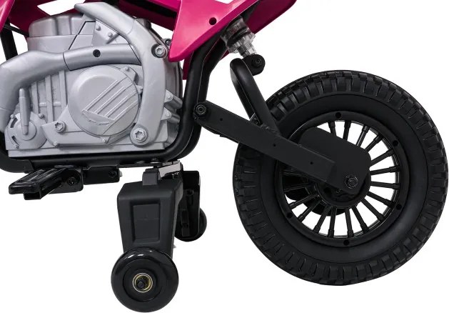 Elektrická motorka HONDA CFR450R růžová