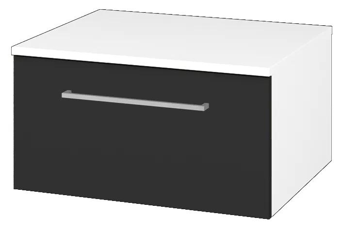 Dřevojas Skříň nízká DOS SNZ1 60 Varianta: M01 Bílá mat / Úchytka T01 / M01 Bílá mat