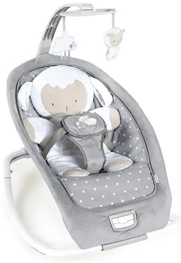 Ingenuity - Dětské houpátko s melodií CUDDLE LAMB 3xLR14