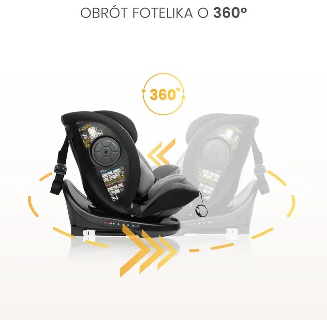 CARETERO autosedačka MOKKI I-SIZE GREY (40-150)