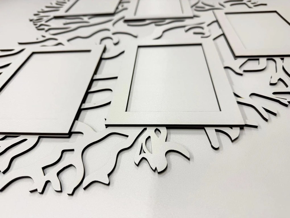 dřevo života Fotorámeček Srdcový strom - IHNED K ODESLÁNÍ Zvolte barvu dekoru: Dub Sonoma, Velikost fotorámečku: 75x75, Velikost fotografie: 10x15