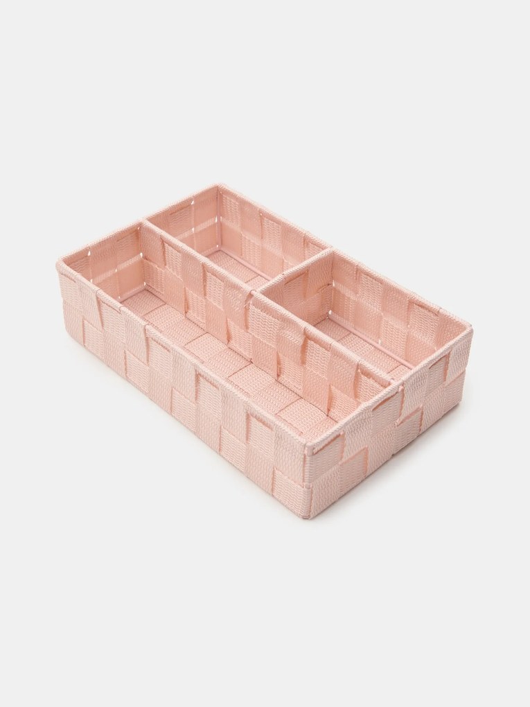 Sinsay - Organizér s přihrádkami - pastelová růžová