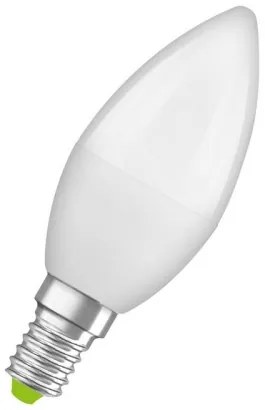 LED žárovka E14 LEDVANCE CL B FR RECYCLED 4,9W (40W) teplá bílá (2700K) svíčka