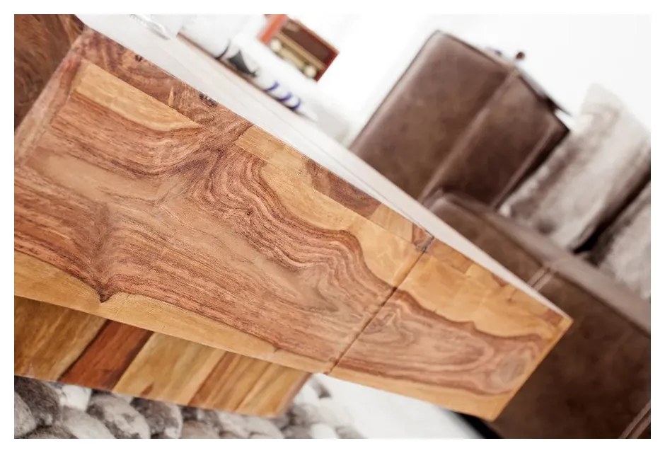 Massive home | Konferenční stolek BOLT 80 CM masiv sheesham