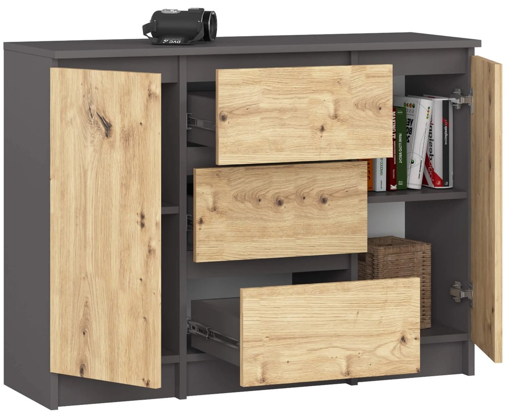 Komoda Girgo 100 cm - výběr z 9 provedení