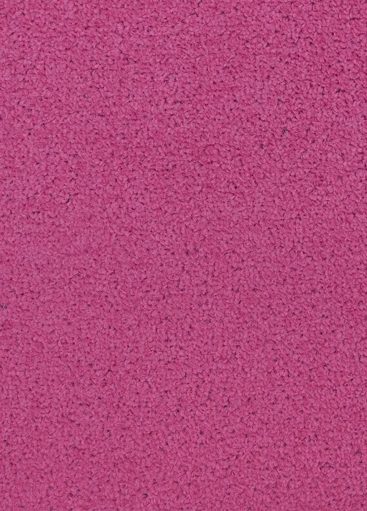Koberce Breno Metrážový koberec DALTON 66, šíře role 400 cm, Růžová