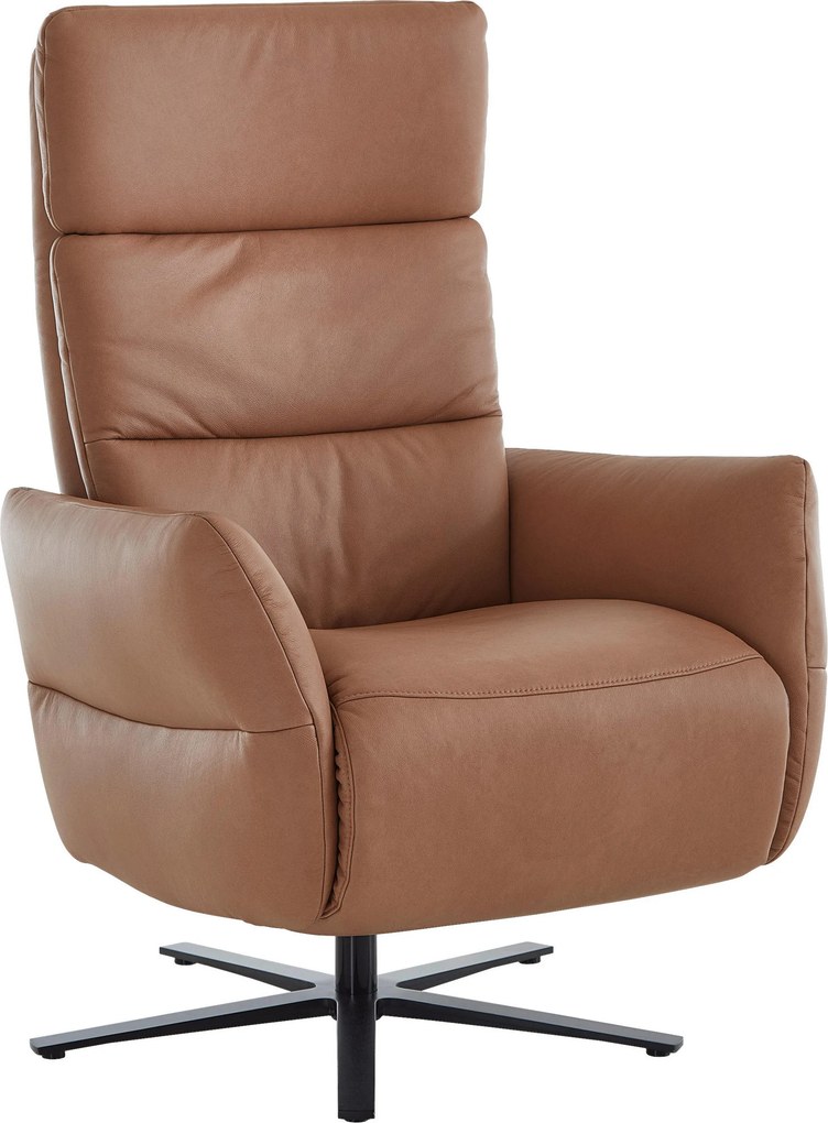 XXXLutz RELAXAČNÍ KŘESLO, kůže, barvy lískového ořechu Dieter Knoll - Relaxační křesla - 002805002003