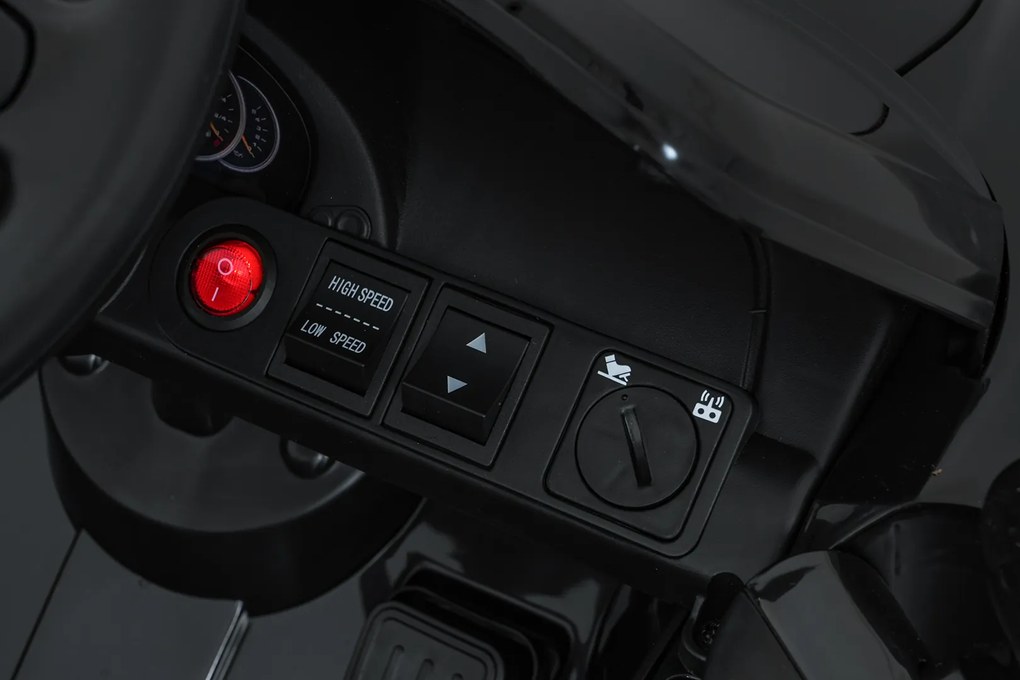 Ramiz Porsche 911 Carrera elektrické autíčko pro děti černé