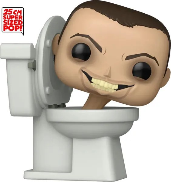 Skibidi Toilet Super Sized Jumbo POP! Vinyl Figure Skibidi Toilet 25 cm