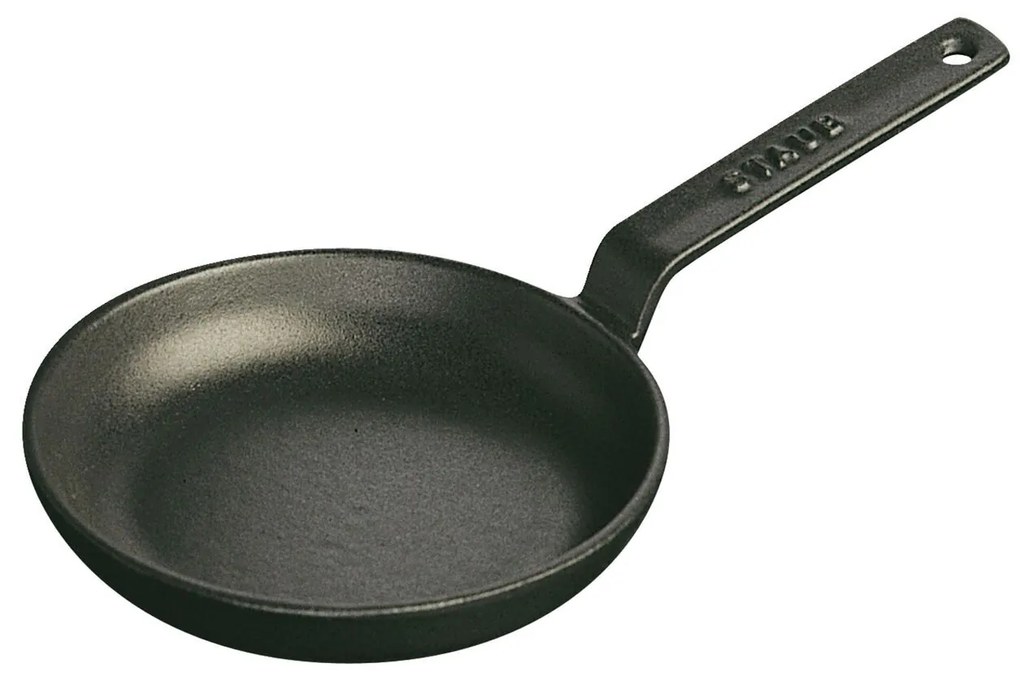 Staub litinová mini pánev kulatá 12 cm, černá, 1221223